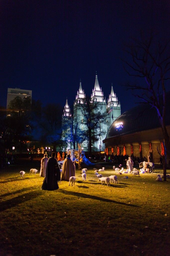 (FOTOS) Millones de luces Navideñas engalanan Temple Square. - Los ...